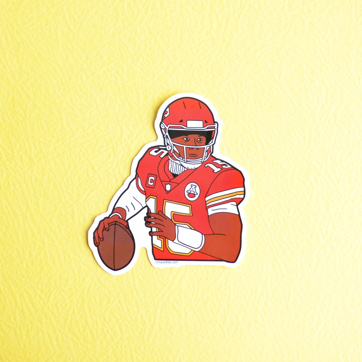 ( Set of 5 ) Patrick Mahomes Kansas City Chiefs Stickers – Unique3ree