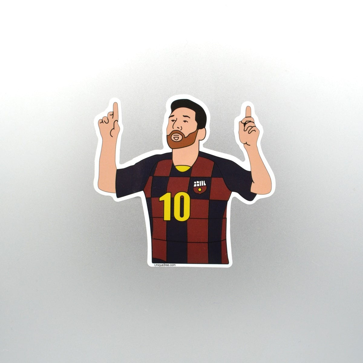 Messi Barcelona Stickers ( pack of 5) – Unique3ree